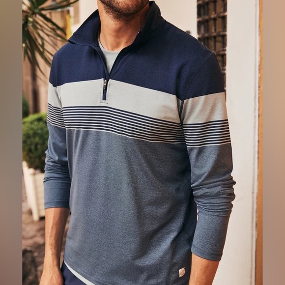 Marine Layer | Shirts | Nwt Marine Layer Respun Sport Quarter Zip Slate ...